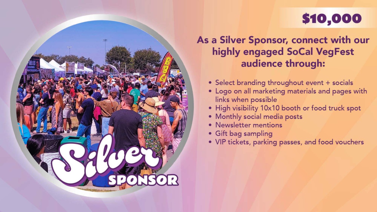 Vendor / Sponsor Package - Socal VegFest